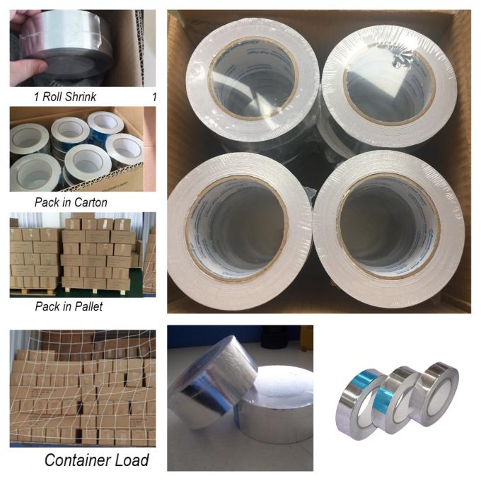 3 Way FSK Solvent Acrylic Aluminum Foil Tape HVAC Reinforced Scrim ... 3 Way FSK Solvent Acrylic Aluminum Foil Tape HVAC Reinforced Scrim ...