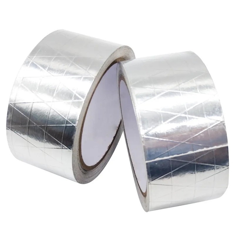3 Way FSK Solvent Acrylic Aluminum Foil Tape HVAC Reinforced Scrim ... 3 Way FSK Solvent Acrylic Aluminum Foil Tape HVAC Reinforced Scrim ...