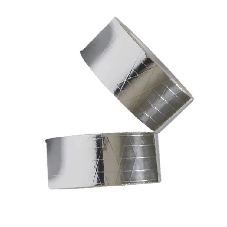HVAC Reinforced Aluminum Foil Scrim Kraft Tape 3 Way FSK Solvent Rubber ... HVAC Reinforced Aluminum Foil Scrim Kraft Tape 3 Way FSK Solvent Rubber ...