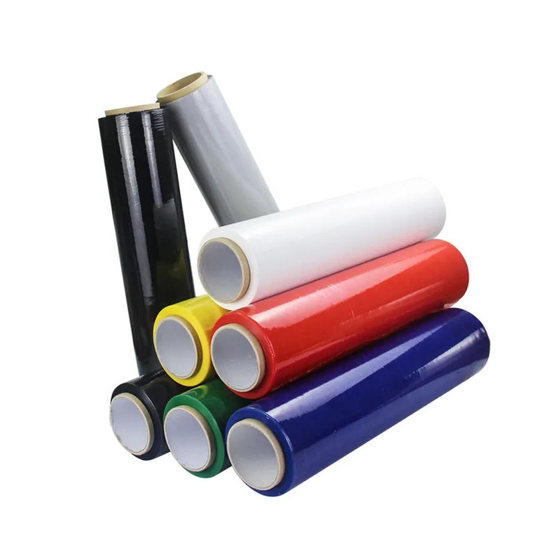 Colored LLDPE Stretch Wrapping Film For Pallet Wrap